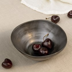 Ferm Living Flow Skål Sort Large│Køb den online her