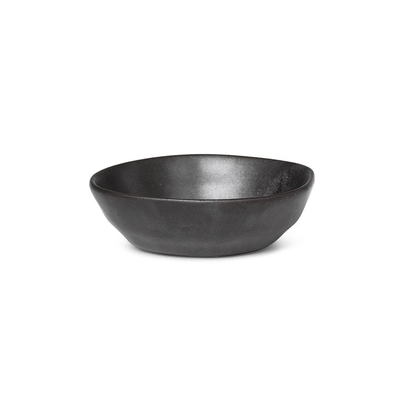 Ferm Living Flow Skål Sort Small│Køb den online her