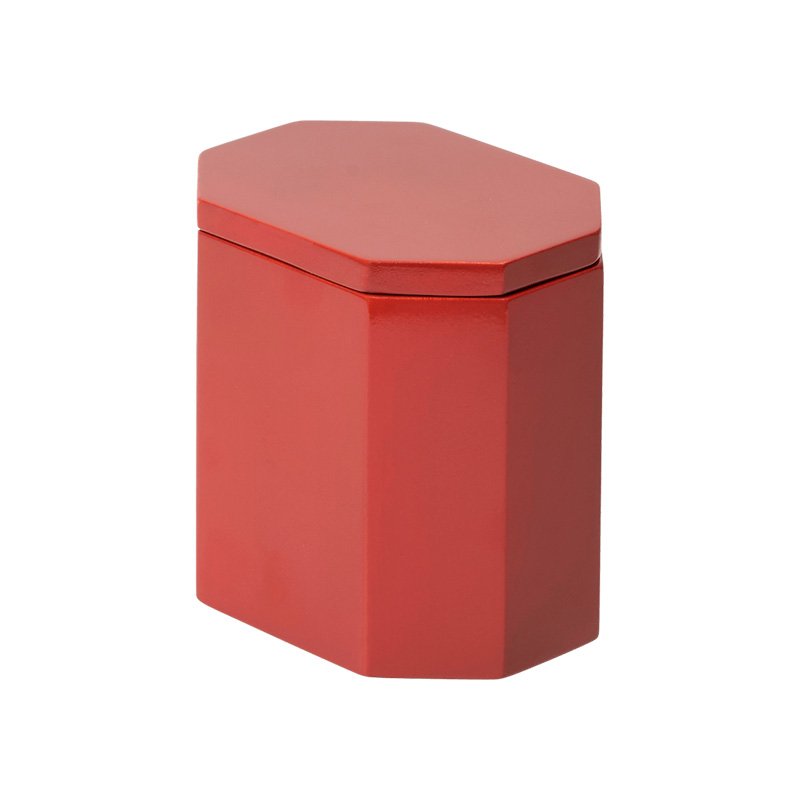 Ferm Living Nova Storage Æske 10x7,5 cm Picante Red