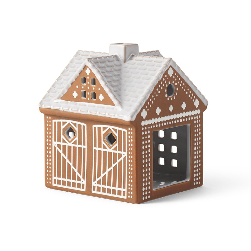 Kähler Gingerbread Lyshus Julestald│Køb det online her