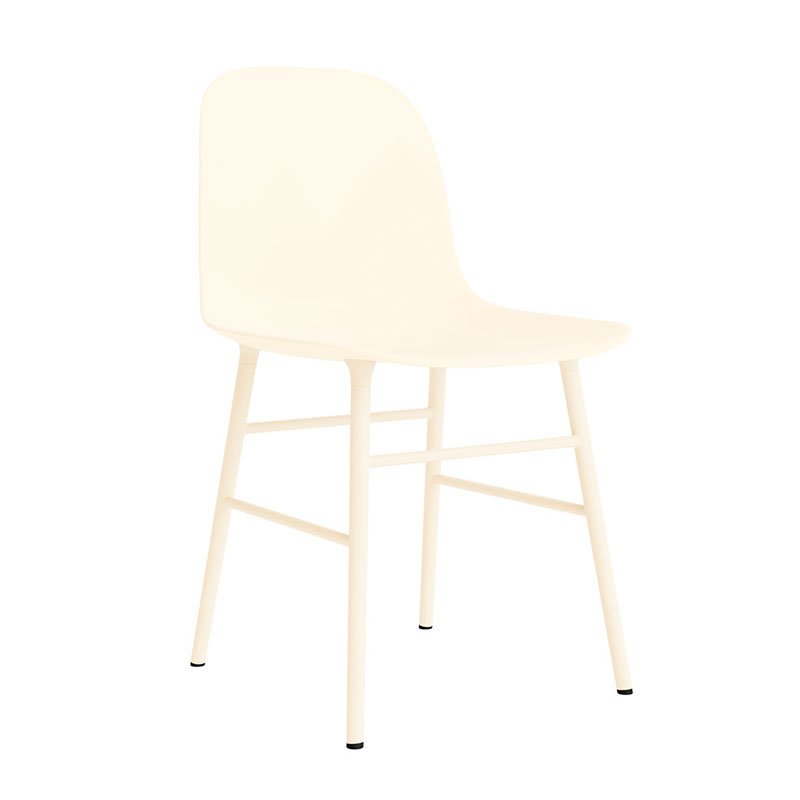 Normann Copenhagen Stol Form Chair - Stål - Cream